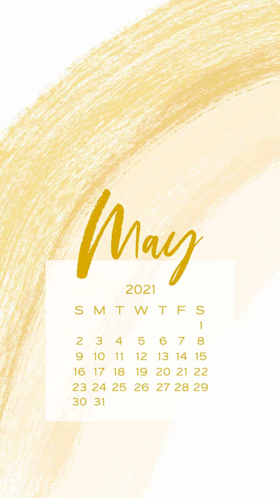 May 2021 Free Phone Calendar Wallpapers - Cindy Albanese Creative