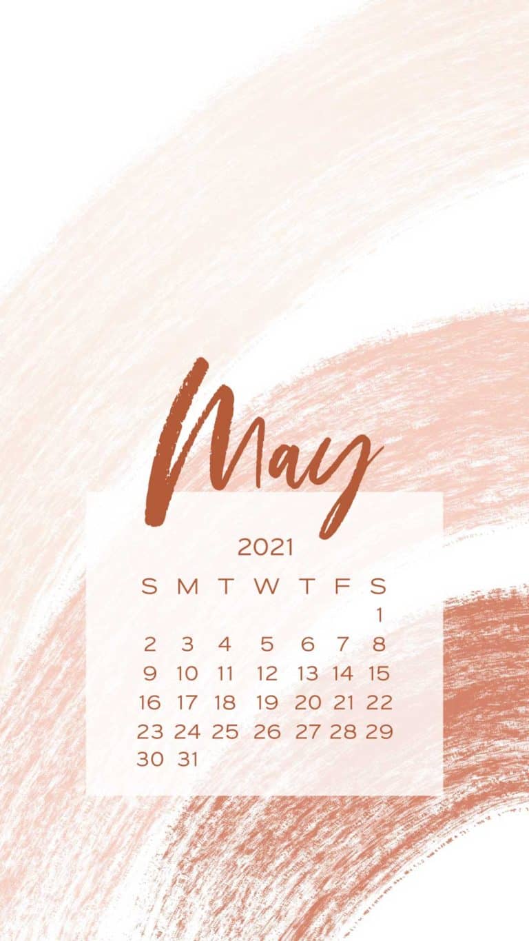 May 2021 Free Phone Calendar Wallpapers - Cindy Albanese Creative