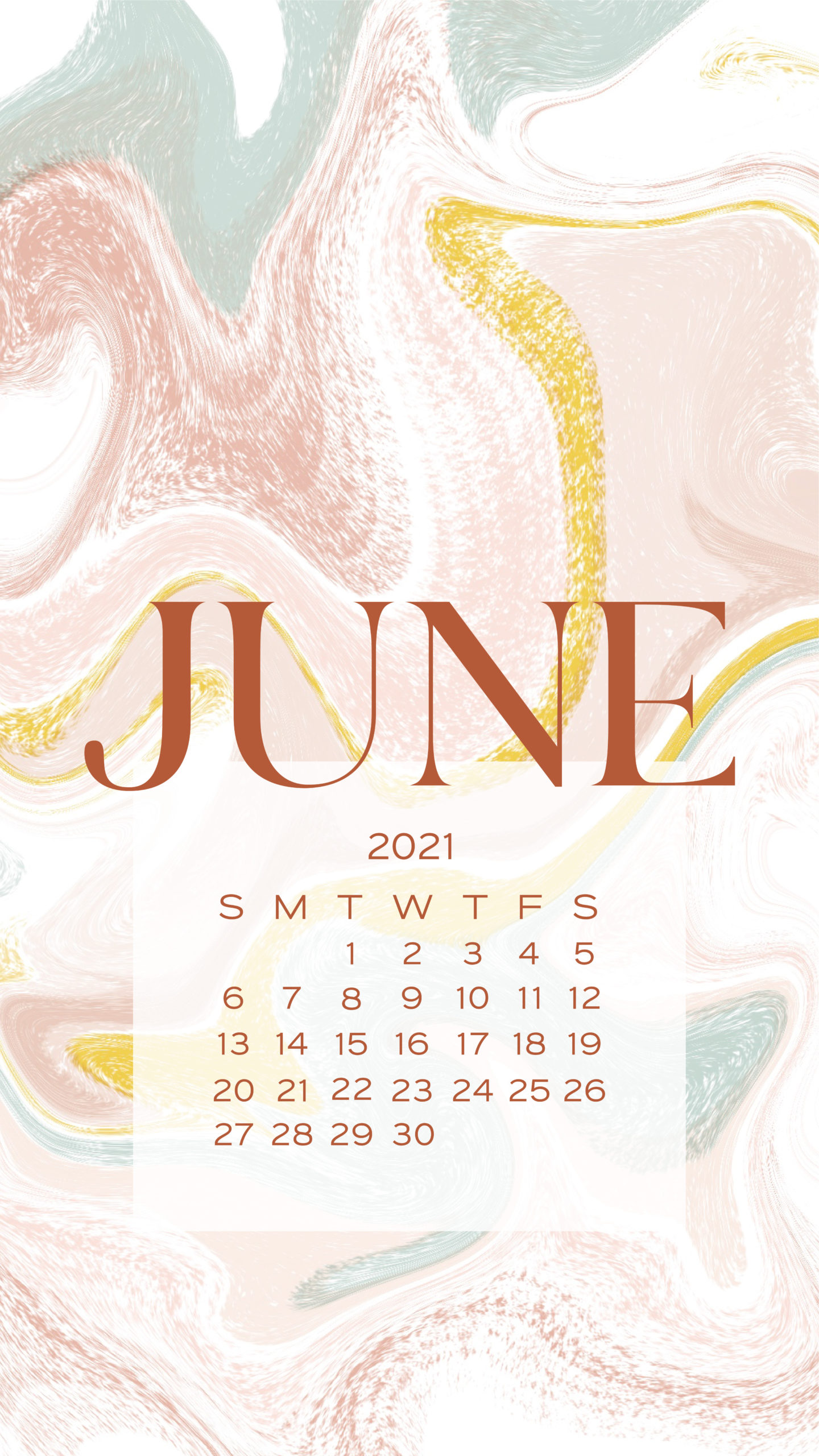 Free Downloadable Phone Backgrounds June 2021 – Cindy Albanese Creative