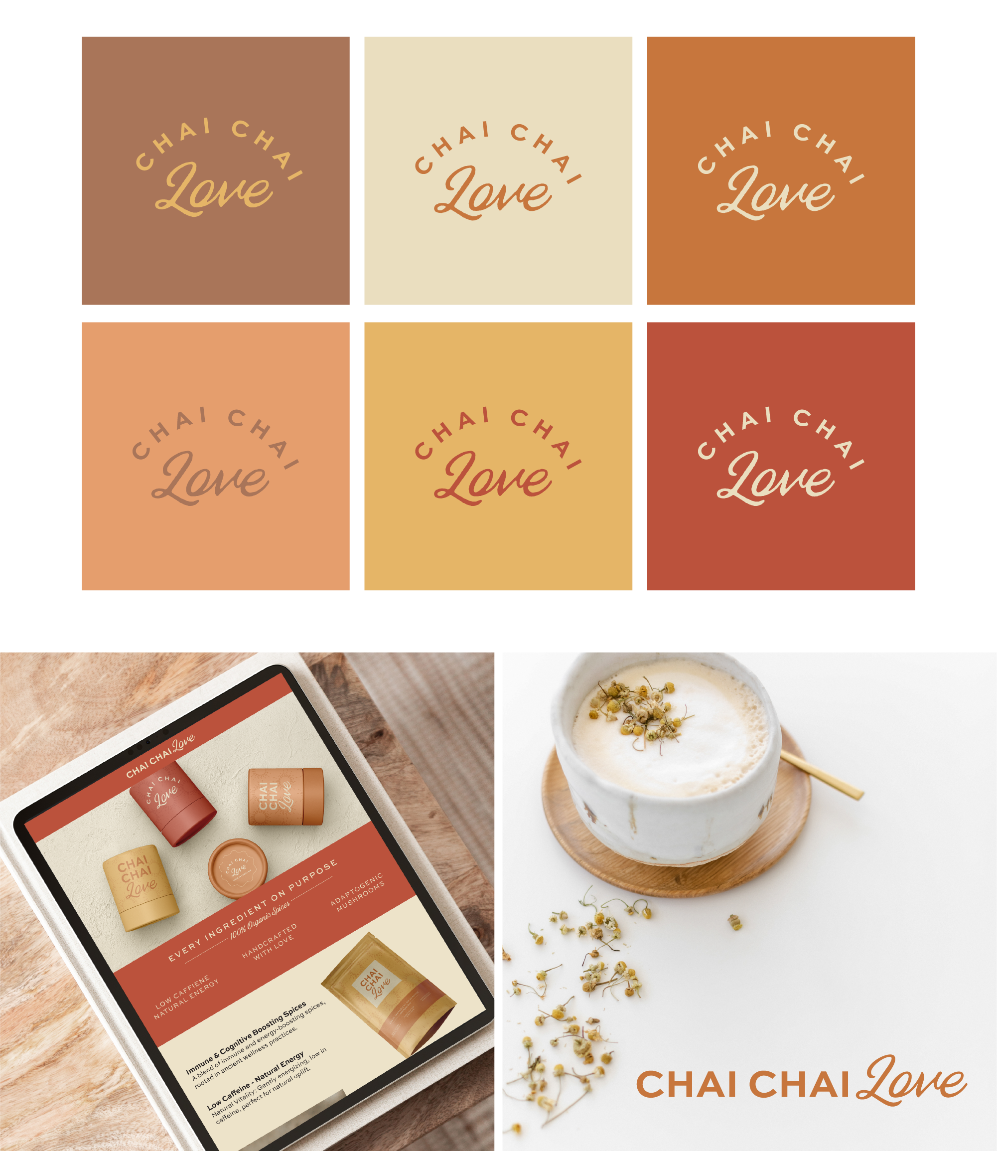Chai Chai Love Brand Identity Design - Cindy Albanese Creative